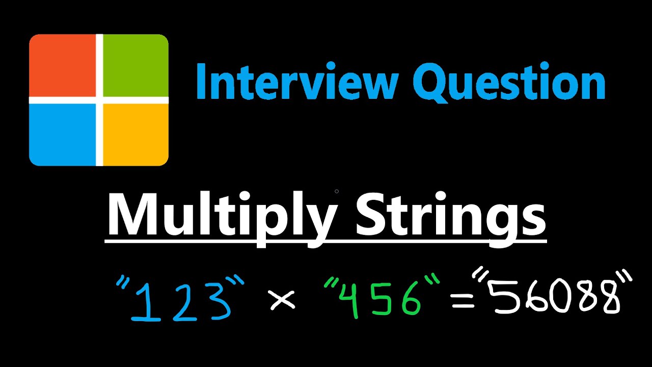 Multiply Strings Leetcode 43 Python Youtube