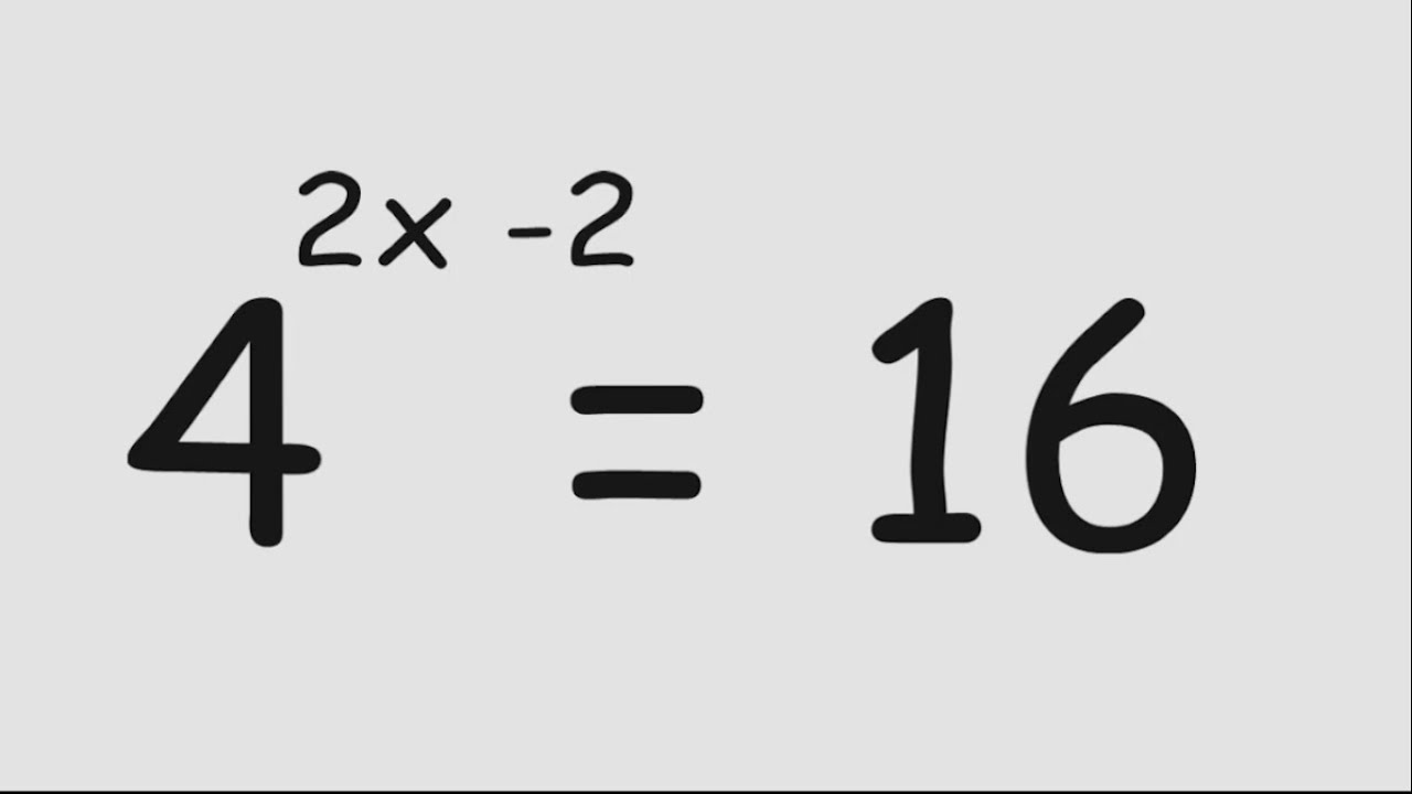 A Nice Exponential Problem Youtube