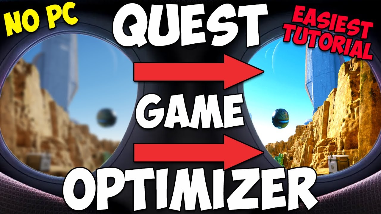 How To Install Quest Game Optimizer No Pc Easiest Tutorial Youtube