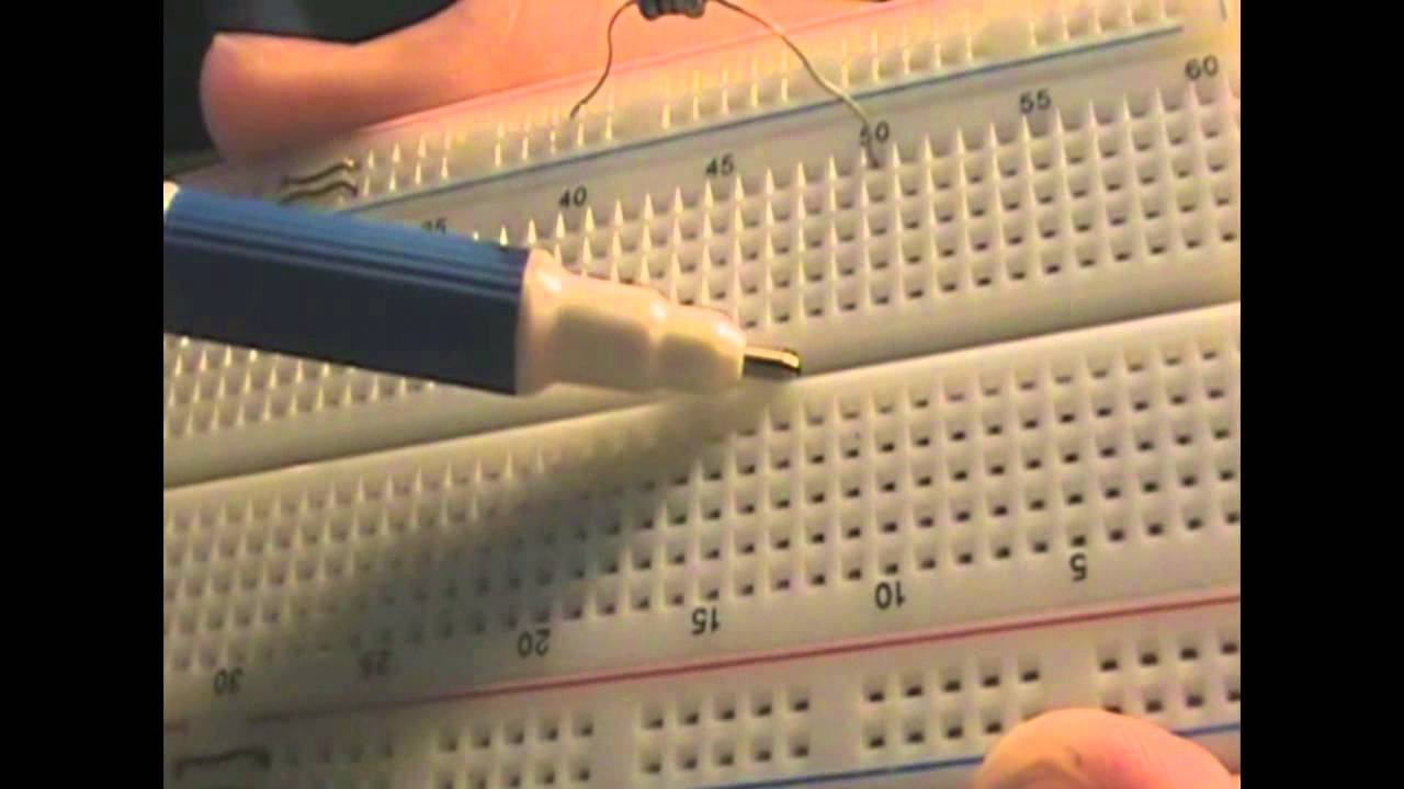 Como Usar Una Protoboard Youtube