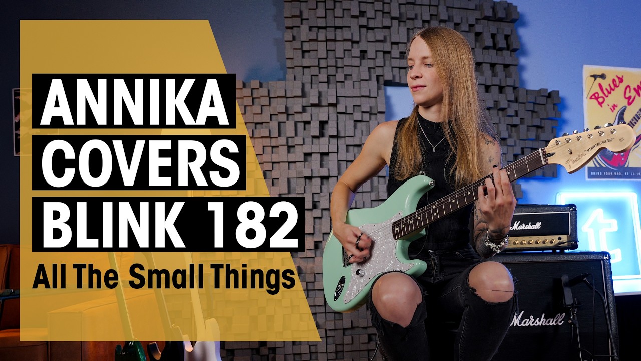 Annika Jaschke Covers All The Small Things By Blink 182 Youtube
