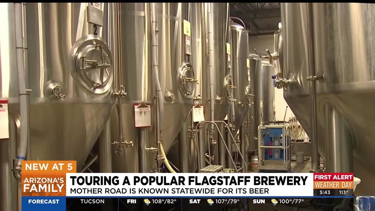 Take A Look Inside A Popular Flagstaff Brewery Youtube