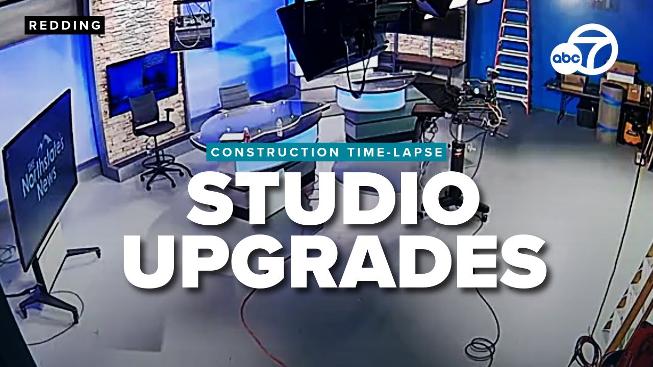 Time Lapse Krcr New Studio Construction Youtube