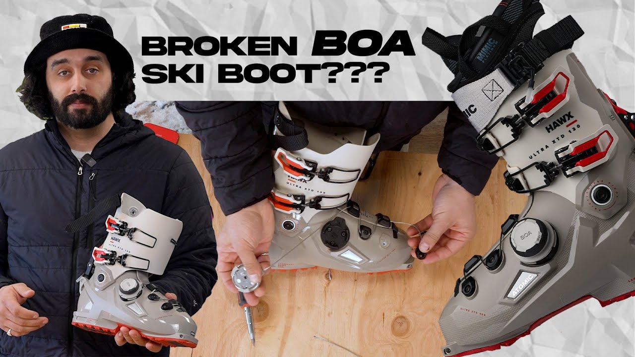 This Is How You Repair Your Broken Boa Ski Boot Youtube