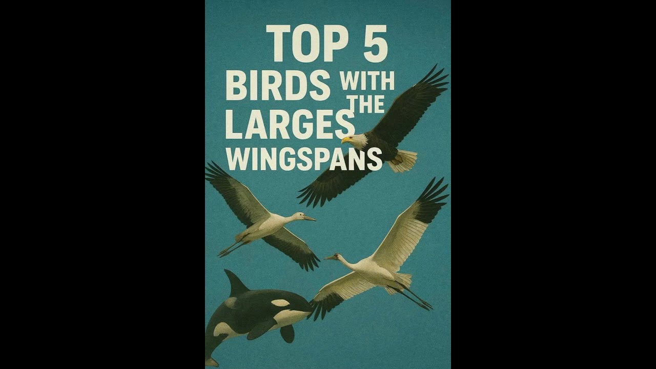 Top 5 Birds With The Largest Wingspans Youtube