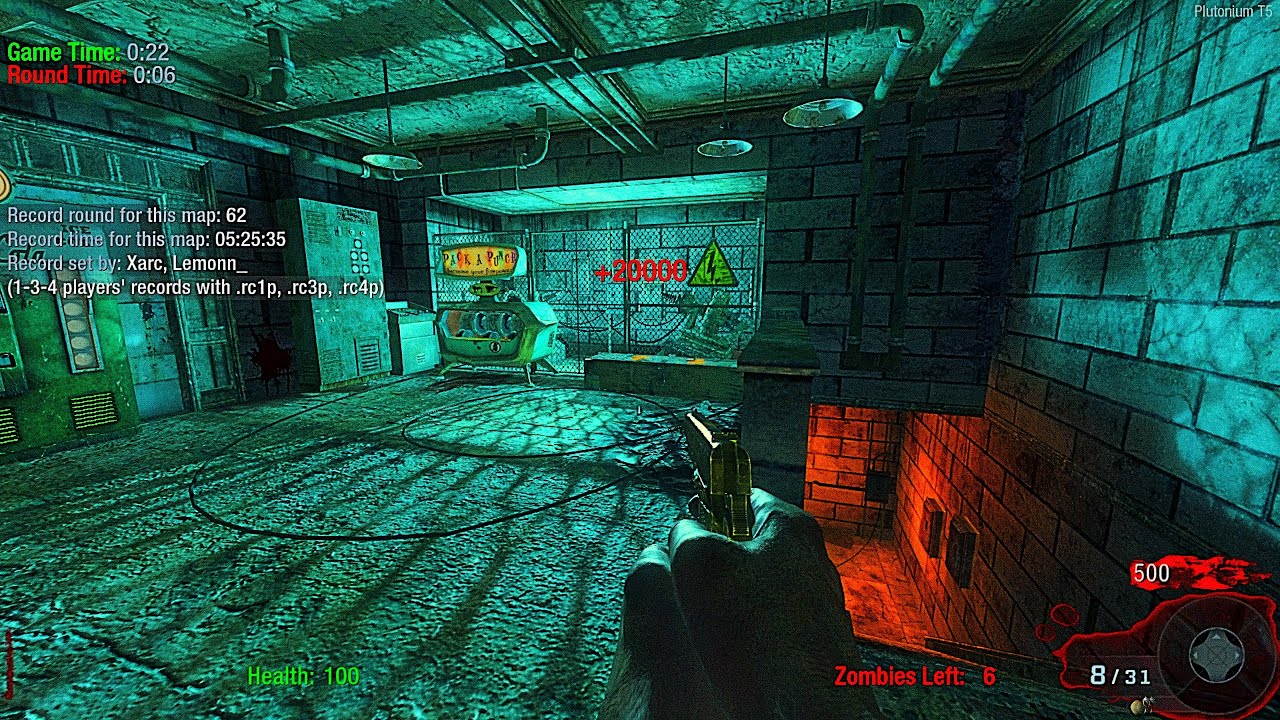 Black Ops 1 Zombies Verruckt One Window Challenge Youtube