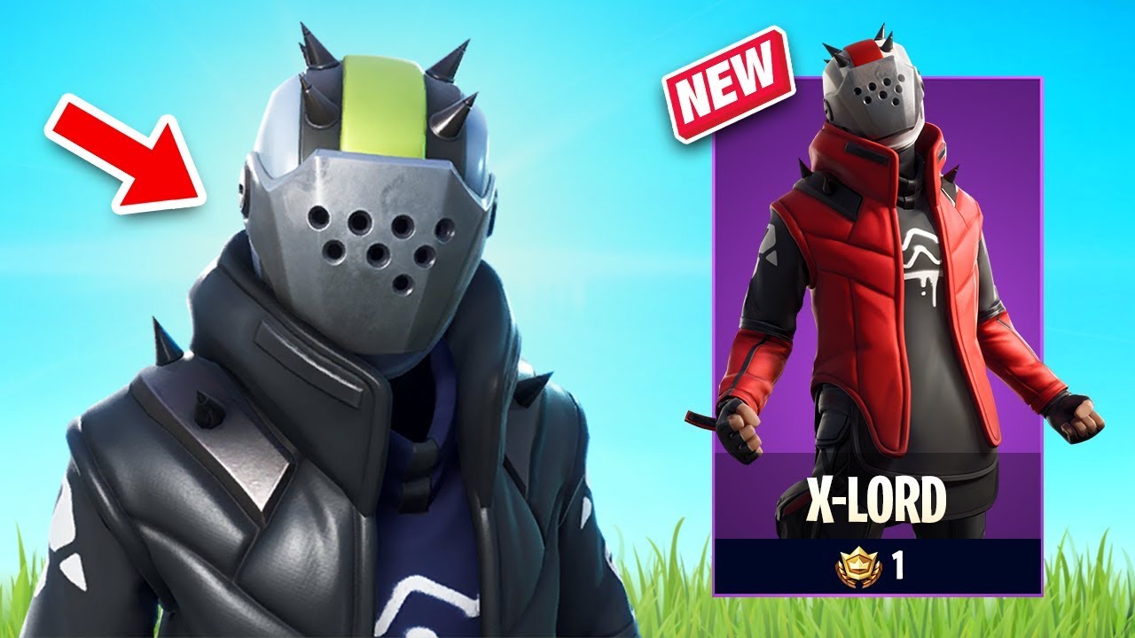X Lord Skin Gameplay Storm Scavenger Set Fortnite Battle Royale
