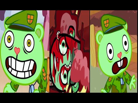 Happy Tree Friends Flippy Flips Out Montage Youtube