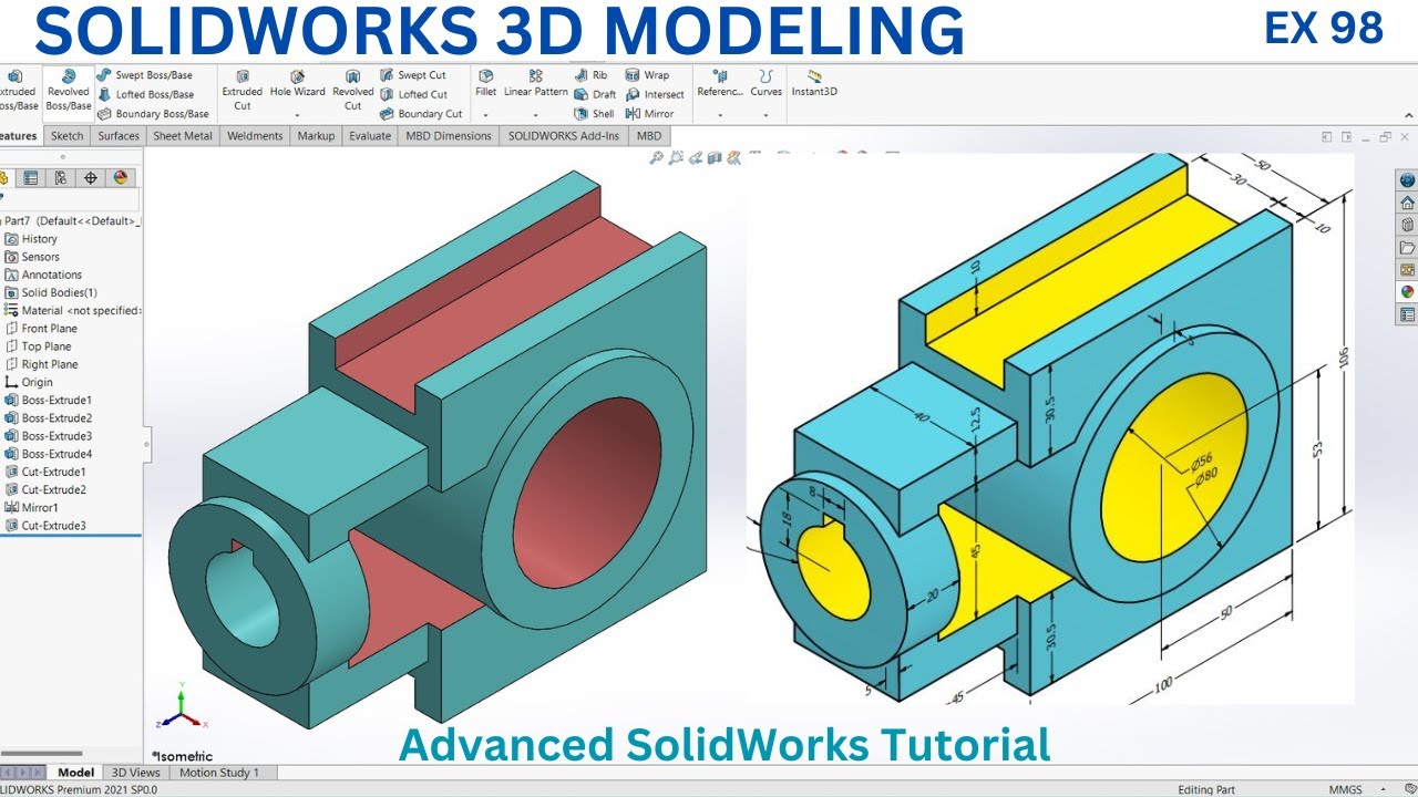 How To Make 3d Models Like A Pro Solidworks Tutorial Youtube