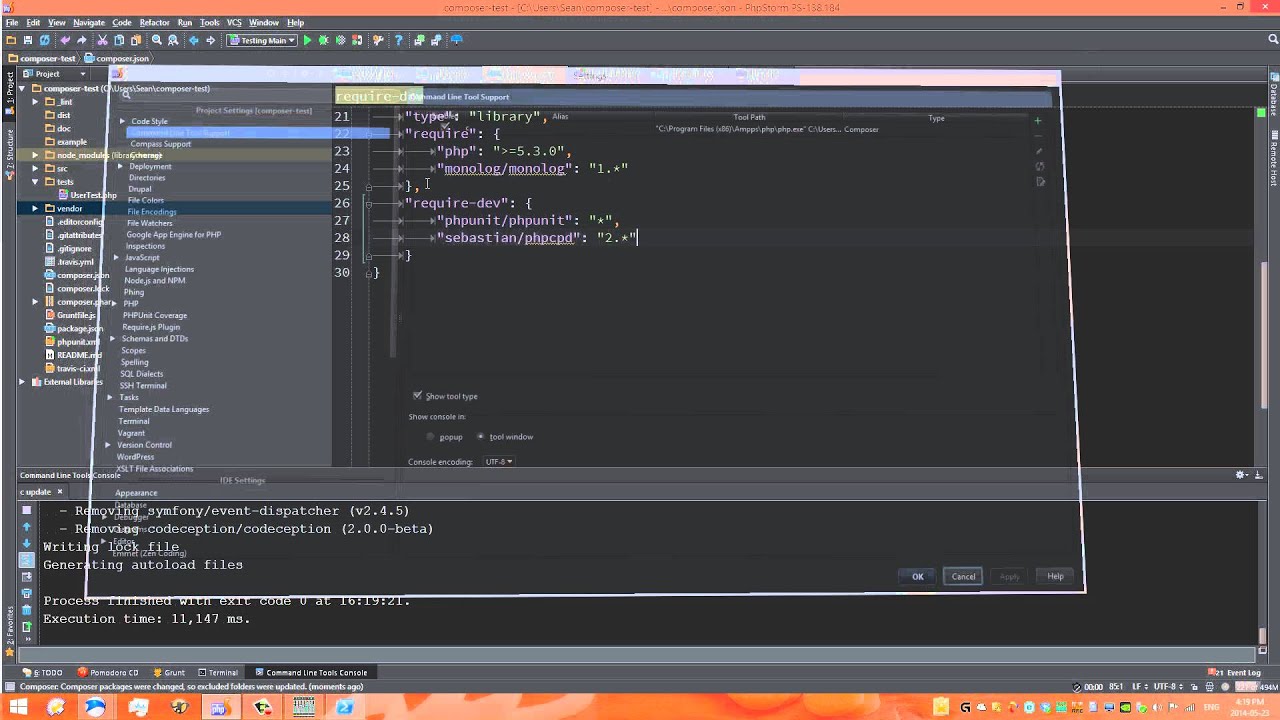 Tdd In Phpstorm Installing And Configuring Codeception In Phpstorm