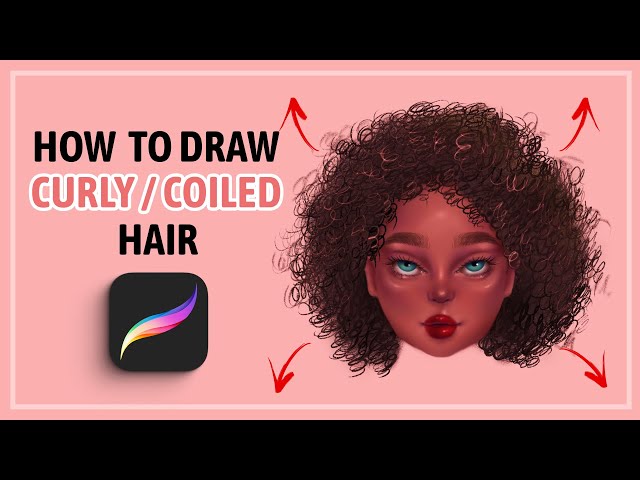 How To Draw Realistic Curly Hair For Beginners Infoupdate Org