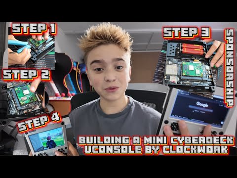 Assembling Uconsole By Clockworkpi Sponsorship Youtube