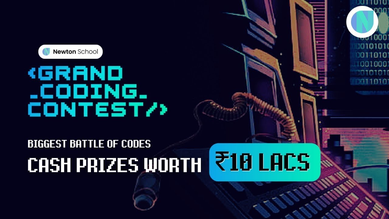 Grand Coding Contest Newton School Youtube