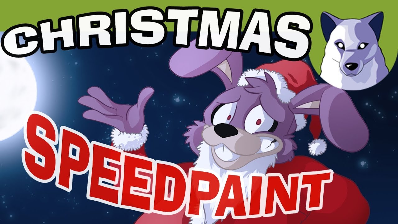 Fnaf Christmas Speedpaint Bonnie S Holiday Tony Crynight Youtube