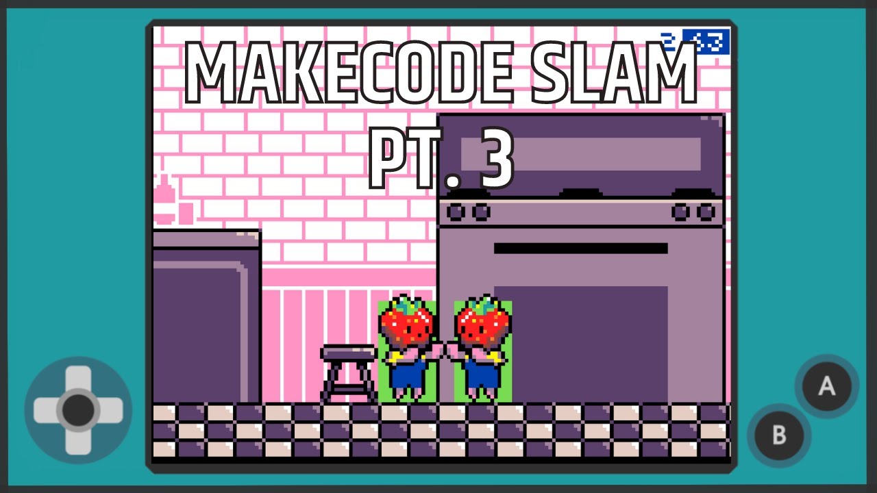 Makecode Slam Pt 3 Makecode Arcade Advanced Stream Youtube