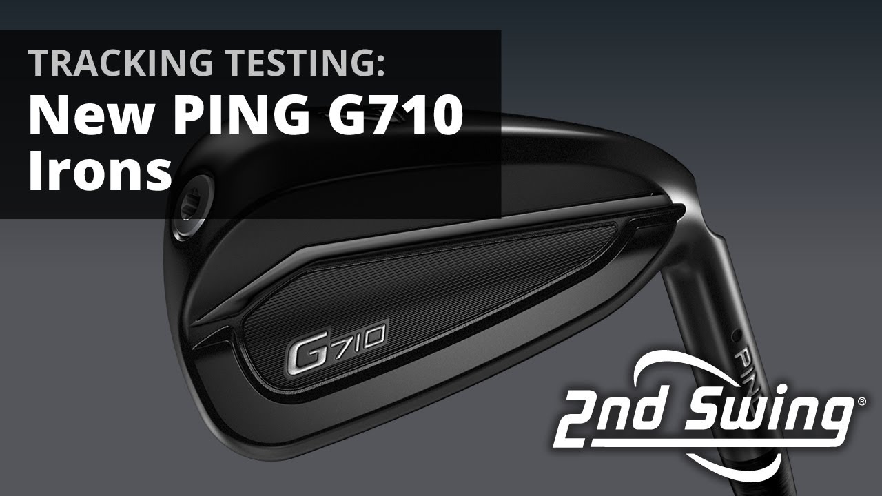 New Ping G710 Irons Trackman Testing Youtube