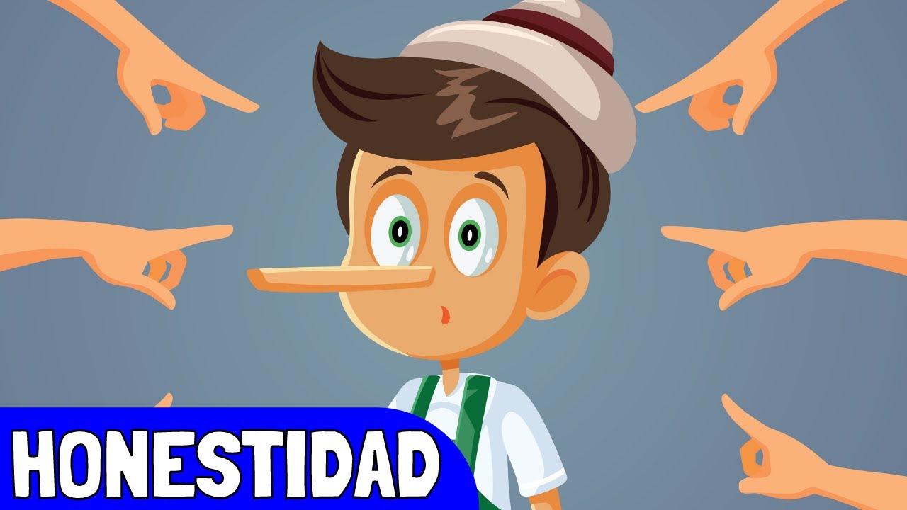 Ser Honesto Honestidad Para Nios Imagenes De Los Valores Dibujos