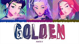 Huntrix Golden Color Coded Lyrics Kpop Demon Hunters Chords