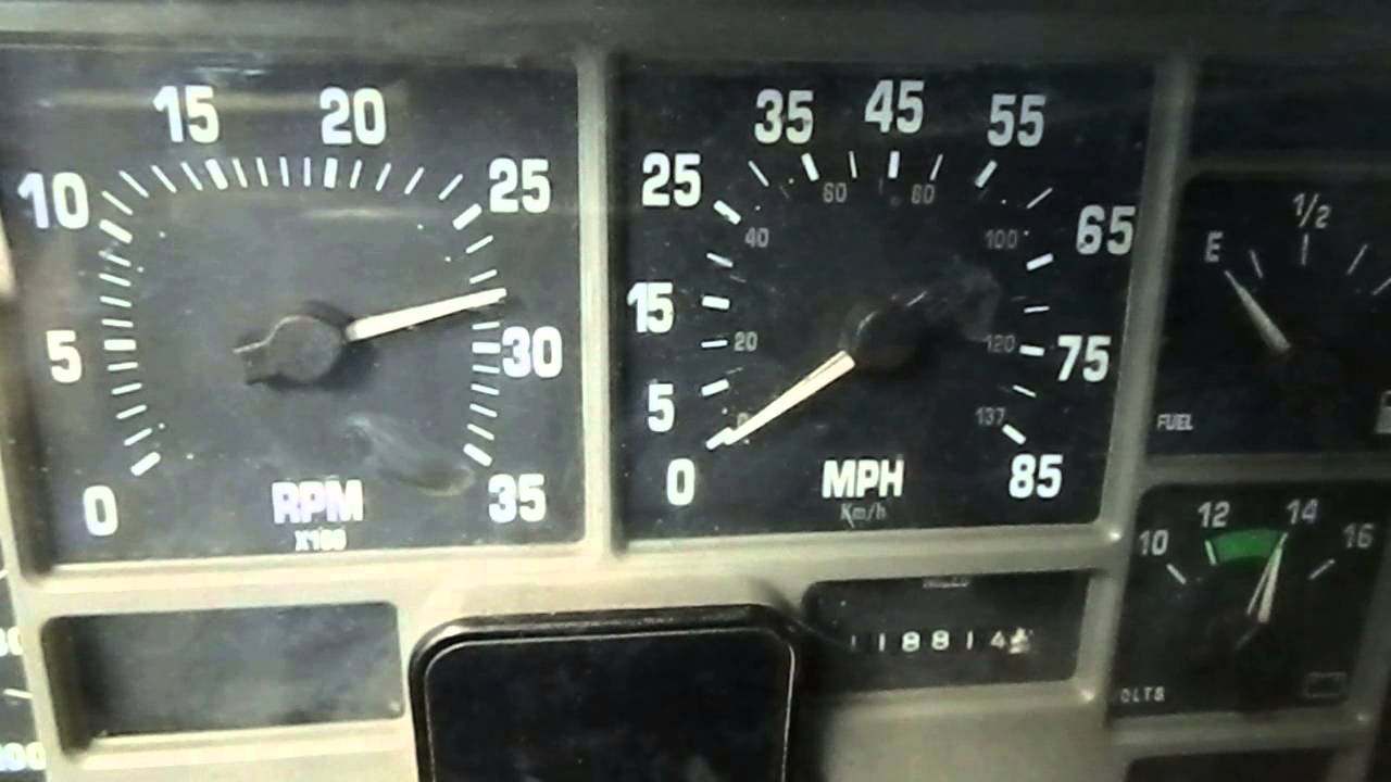 International Dt466 Engine Response Youtube