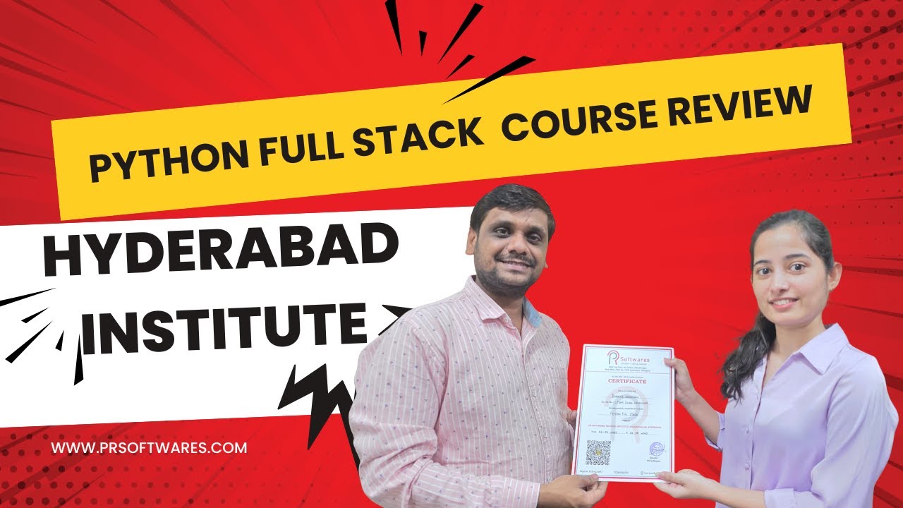 Python Full Stack Developer Course In Hyderabad Pr Softwares
