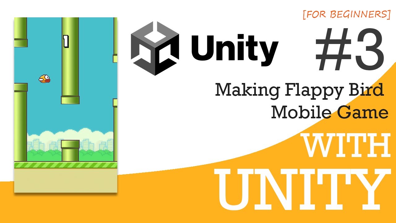Unity Mobile Game Development 2023 Making Flappy Bird Tutorial