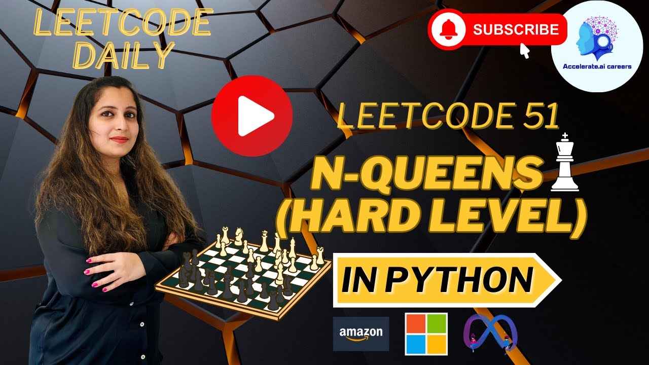 рџґ Leetcode51 N Queens Hard Python Amazon Meta And Microsoftрџ ґ