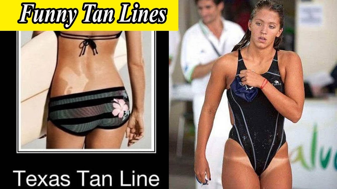 Funniest Tan Line Compilation Youtube