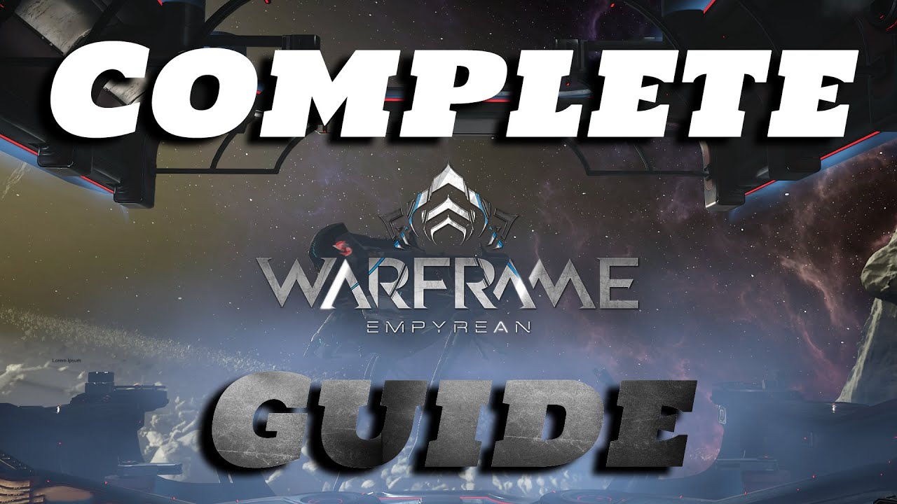 Warframe Comprehensive Railjack Guide Youtube