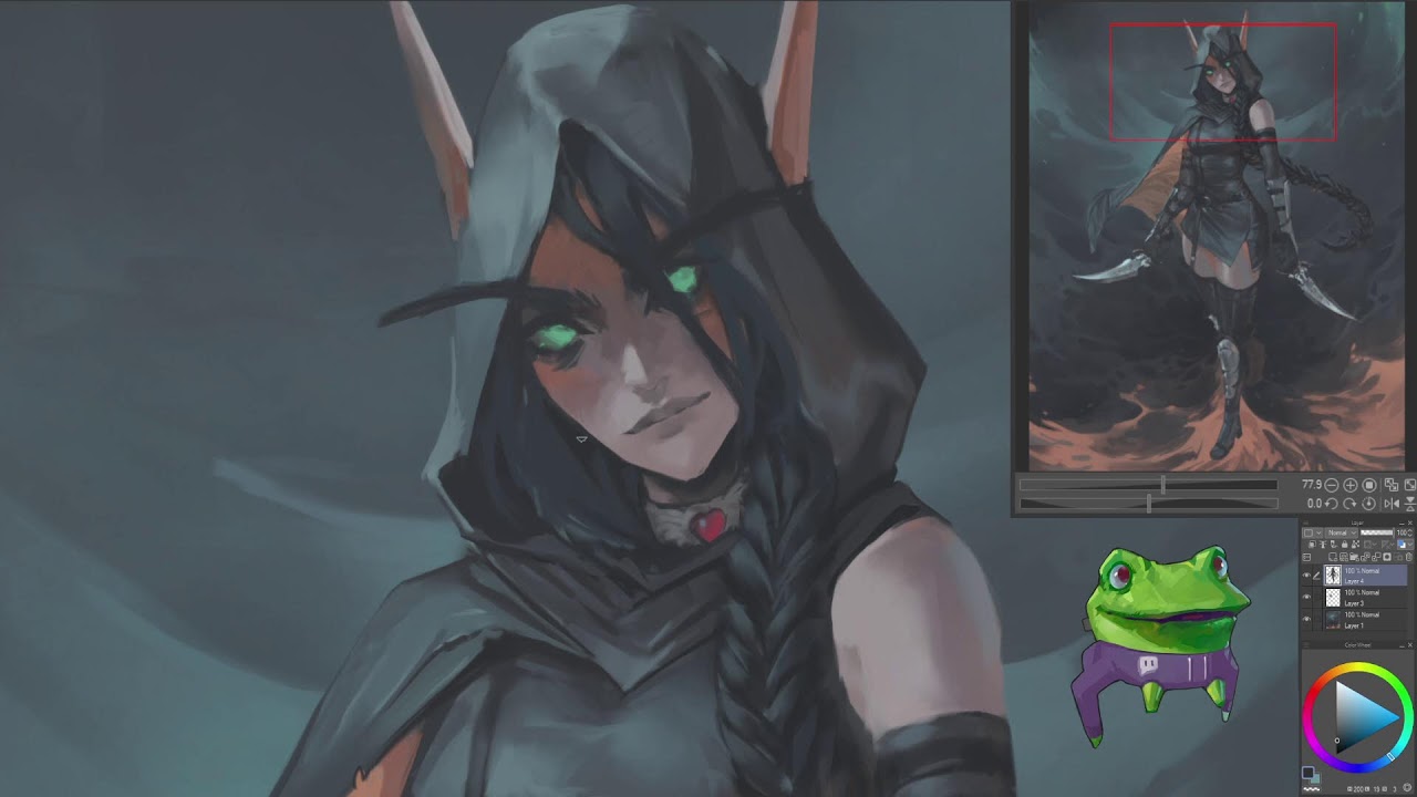 Digital Art Stream Character Commission Youtube