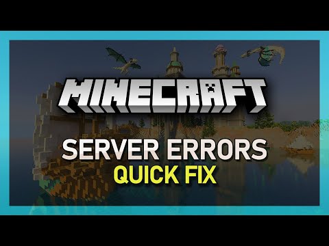 Quickly Fix Minecraft Server Errors On Pc Youtube