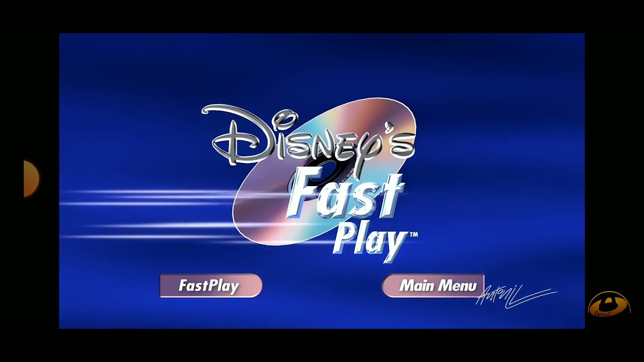 Disney S Fast Play Logo Remake English Usa рџ єрџ ё2007 The Estevez Company