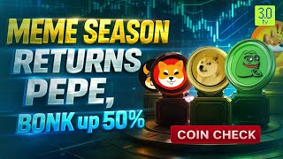 Pepe Explodes 70 Bonk Up 40 Are Memecoins Back Meme Playbook For 2026 S ...