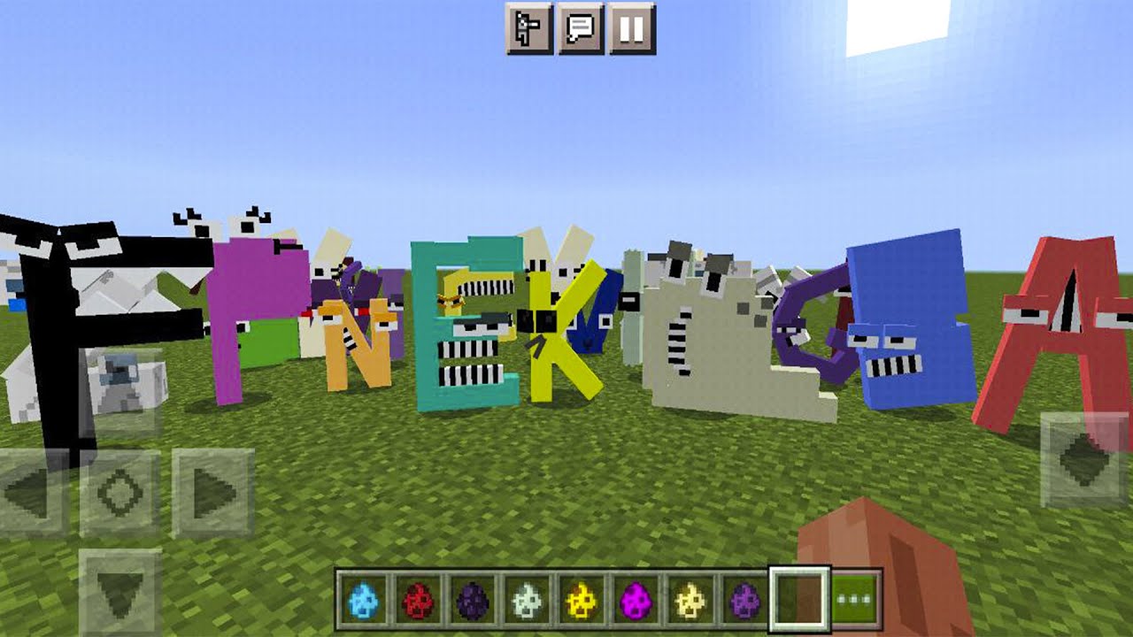 Alphabet Lore Addon V 1 5 In Minecraft Pe Mcpe Mod Youtube