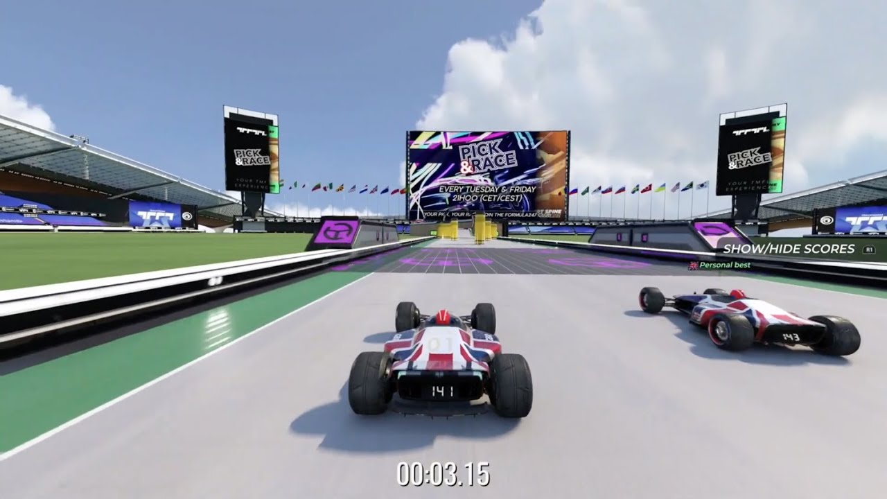 Trackmania Ps5 Start Youtube