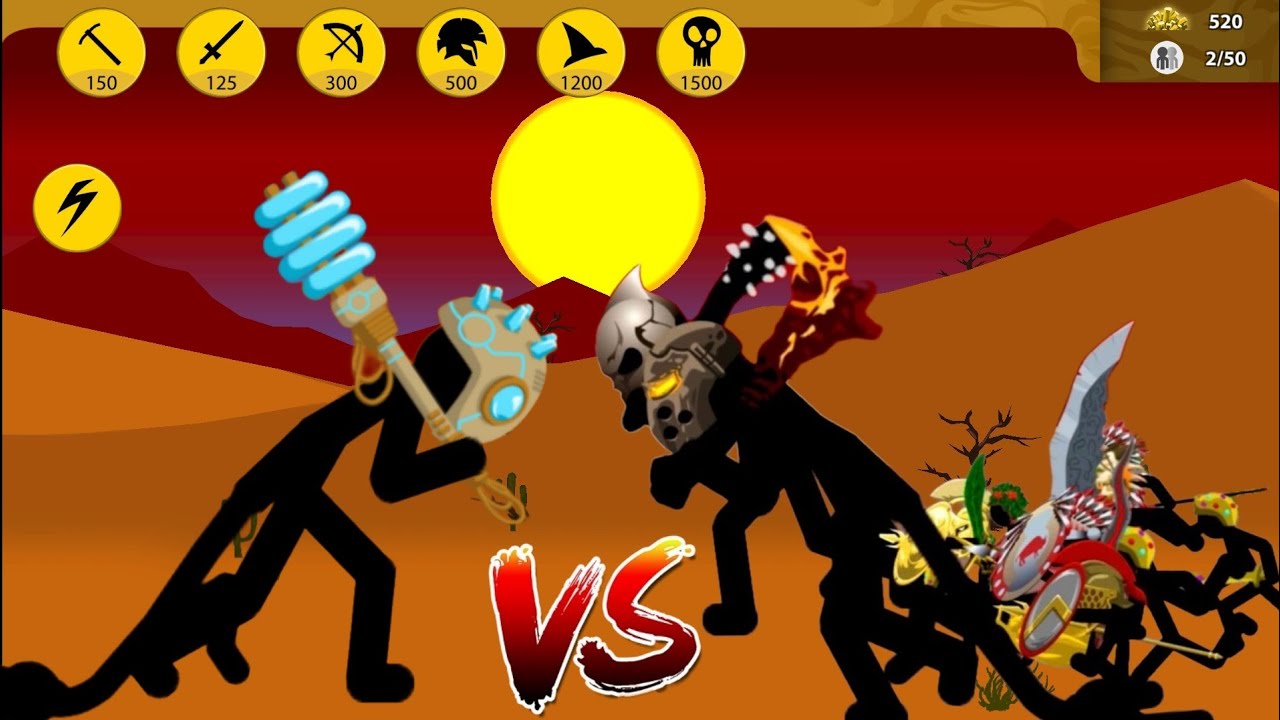 Voltaic Giant Vs All Stick Unit S Stick War Legacy Youtube