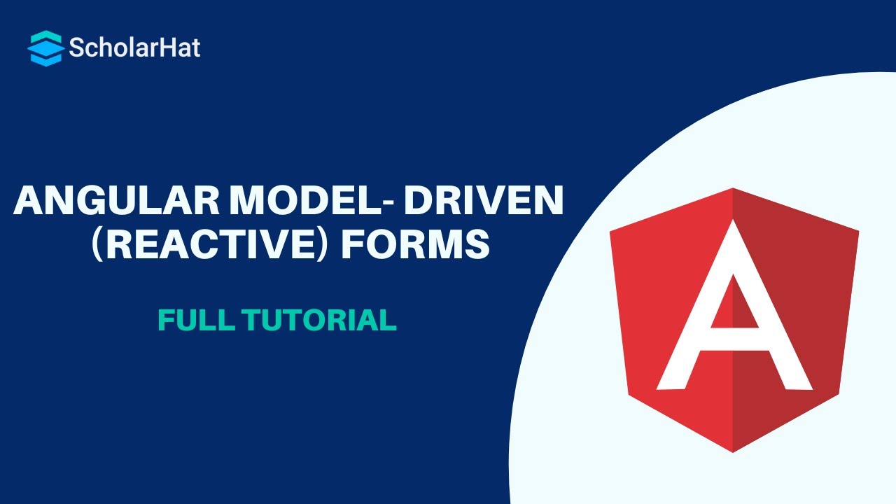 Angular Model Driven Reactive Forms Tutorial Youtube