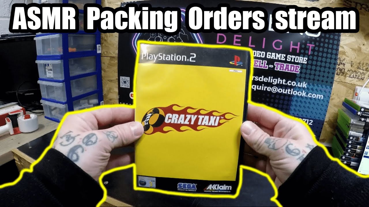 Relaxing Asmr Packing Orders Stream Youtube