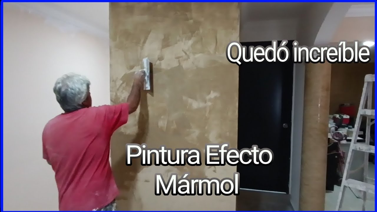 Increíble Pinta Tu Muro Efecto Mármol Tutorial Youtube