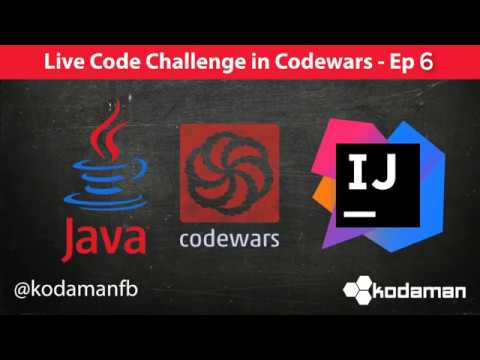 Codewars Challenge Java Episode 6 Youtube