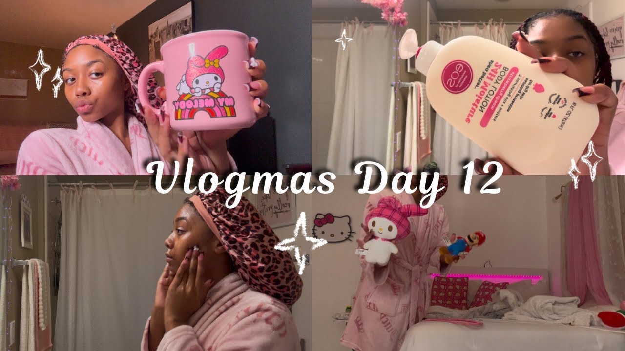 Vlogmas Day 12 Night Routine Youtube