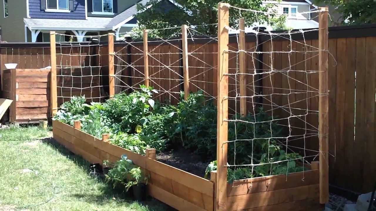 Building A Raised Garden Bed Part 3 Youtube