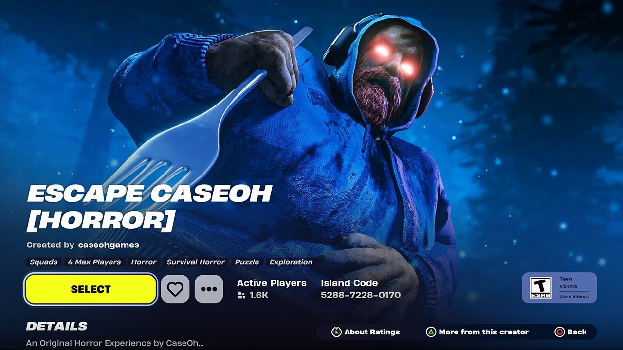 Complete Escape Caseoh Horror Tutorial In Fortnite All Keys Crowbar