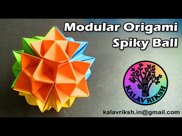 Modular Origami Ball Modular Origami Ball Etsy Nederland