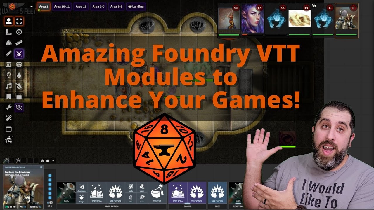 Amazing Foundry Vtt Modules To Enhance Your Game Youtube