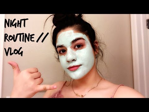 Night Routine A Vlog Youtube