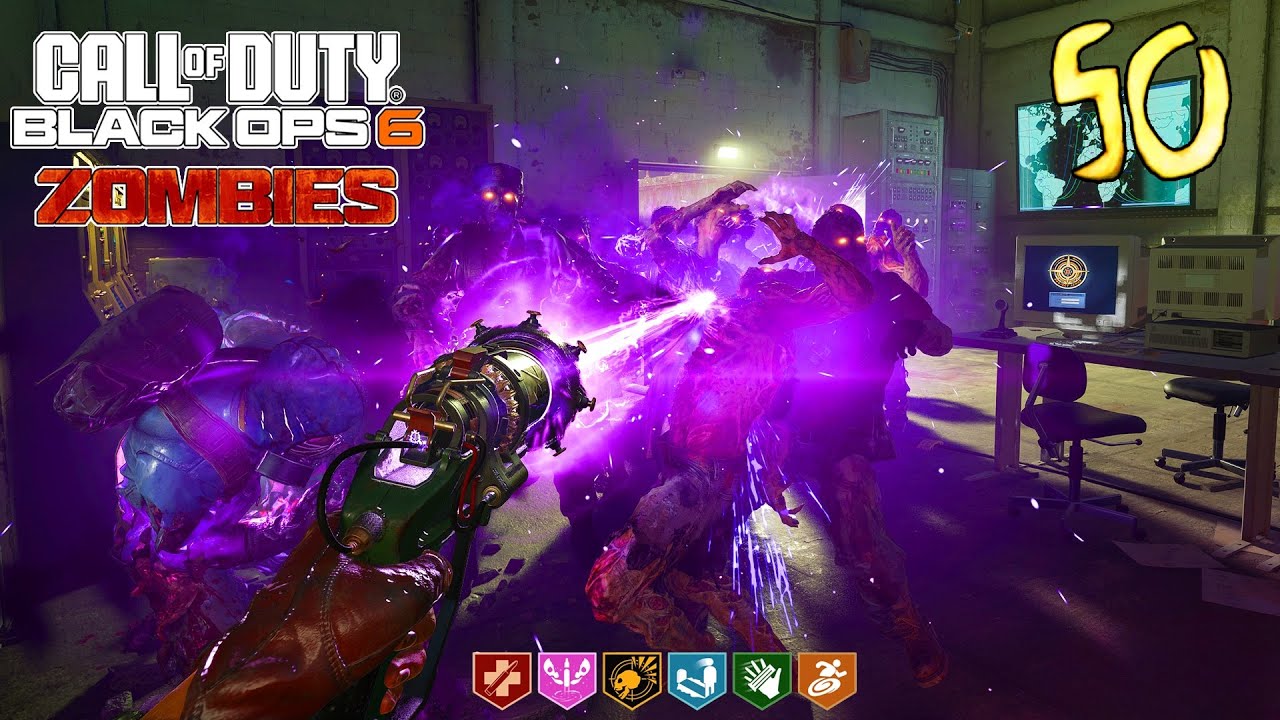 Dark Ops Terminus Solo Challenge Round 50 Easter Egg Boss Fight Black Ops 6 Zombies Youtube