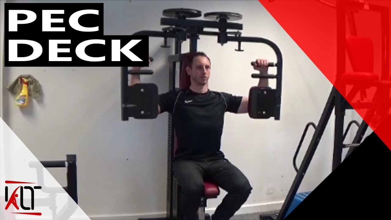 How To Use The Pec Deck Resistance Machine Youtube