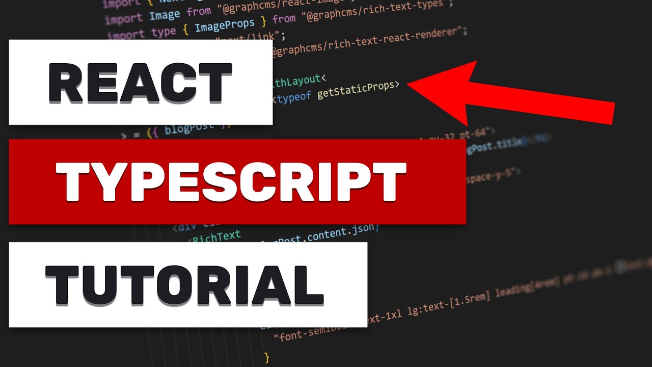 Typescript And React Tutorial Typescript For Beginners Youtube