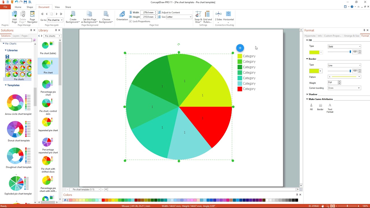 Create Pie Chart