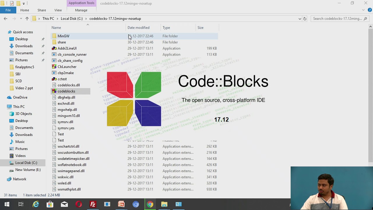 Installing And Configuring Codeblocks Ide Youtube